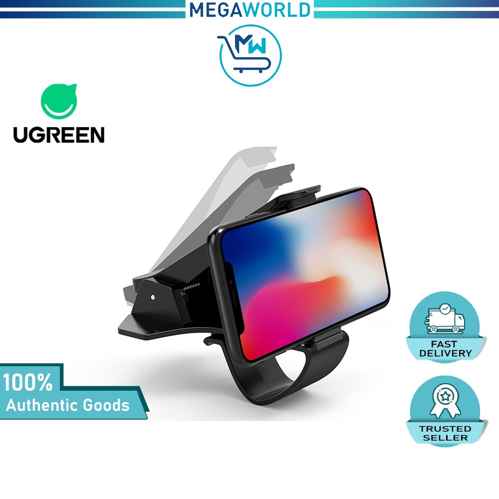 UGREEN Car Phone Mount HUD Clip Design Dashboard Edge Phone Holder ...