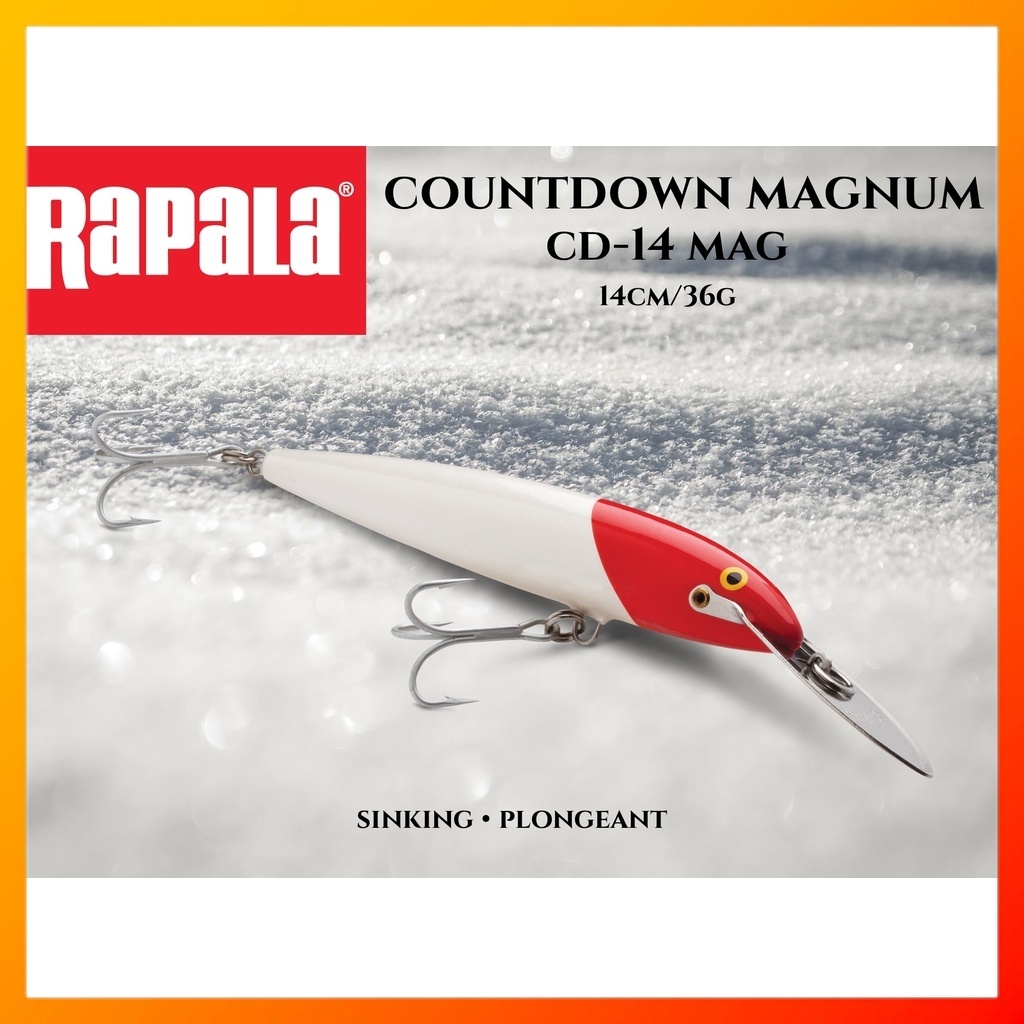 Rapala CD-14 MAG Countdown Magnum Sinking Fishing Lure (14cm) | Shopee Malaysia