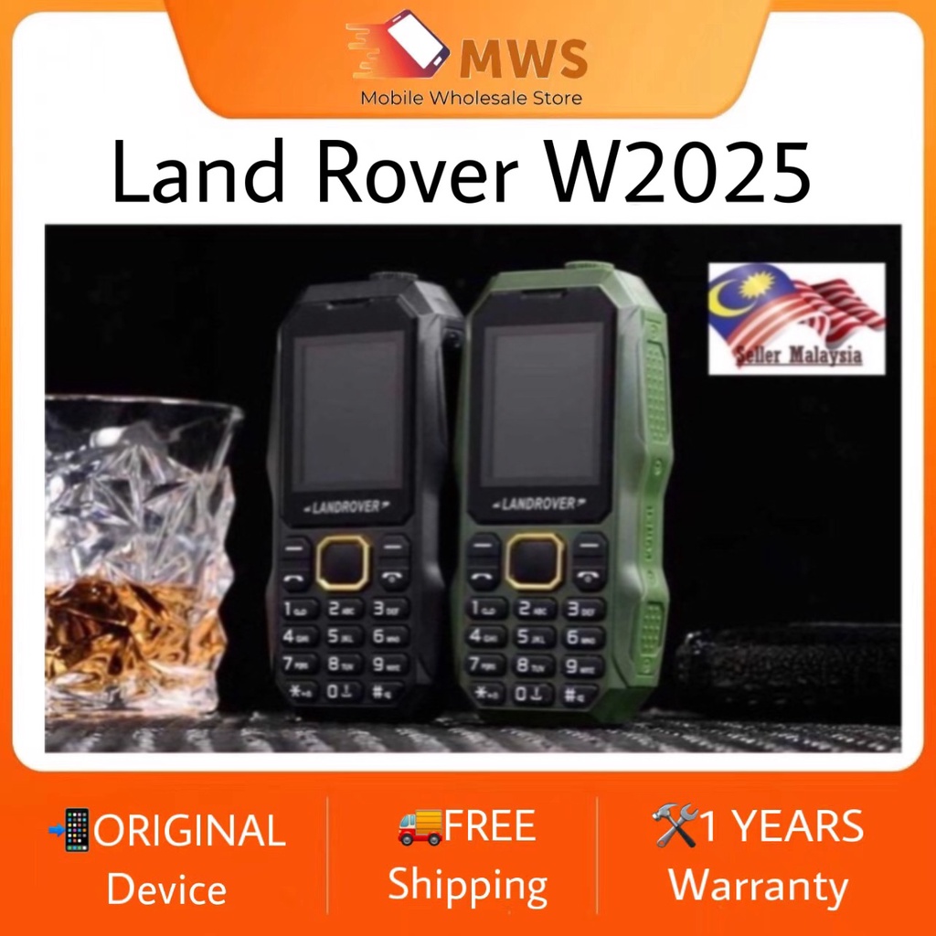 🚚🇲🇾🔥HOT DEALS🔥Land Rover W2025 5800mah Push Button Cell Phone Keypad ...