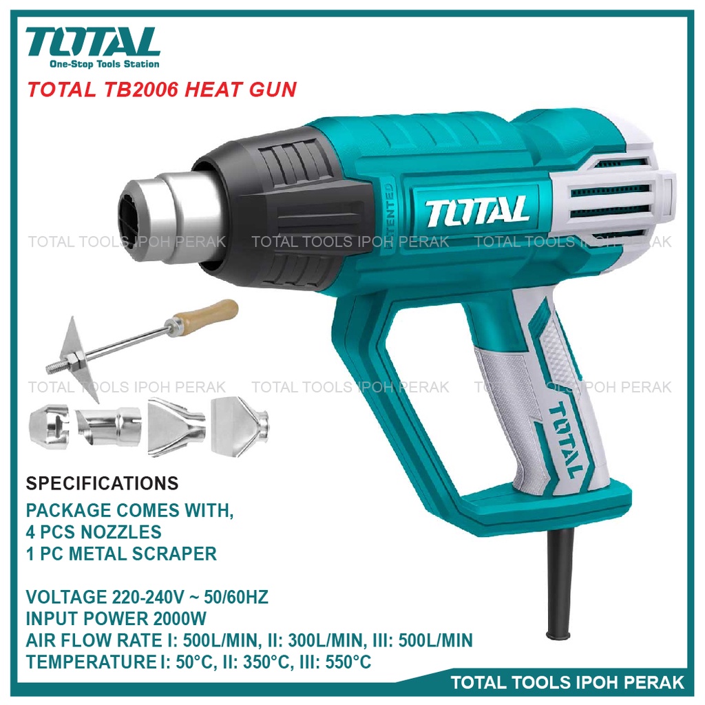 TOTAL TB2006 Heat Gun | Shopee Malaysia
