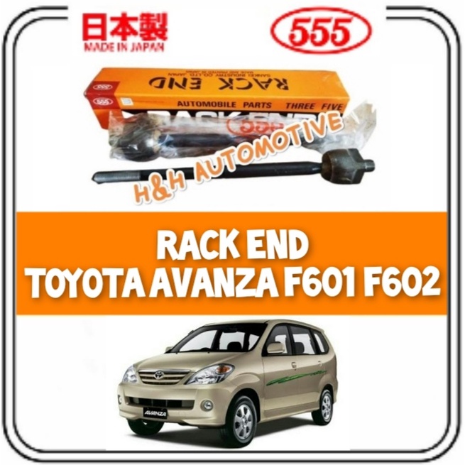 555 Japan Rack End - Toyota Avanza F601 F602 (2004 - 2011 Year ...