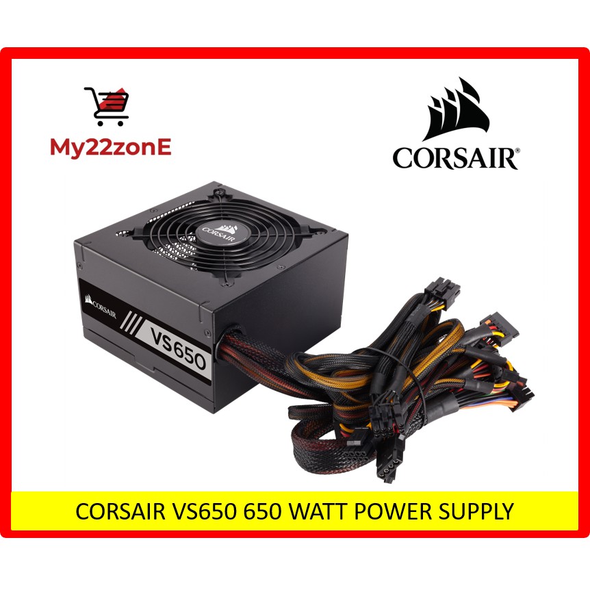CORSAIR VS650 650 WATT POWER SUPPLY | Shopee Malaysia