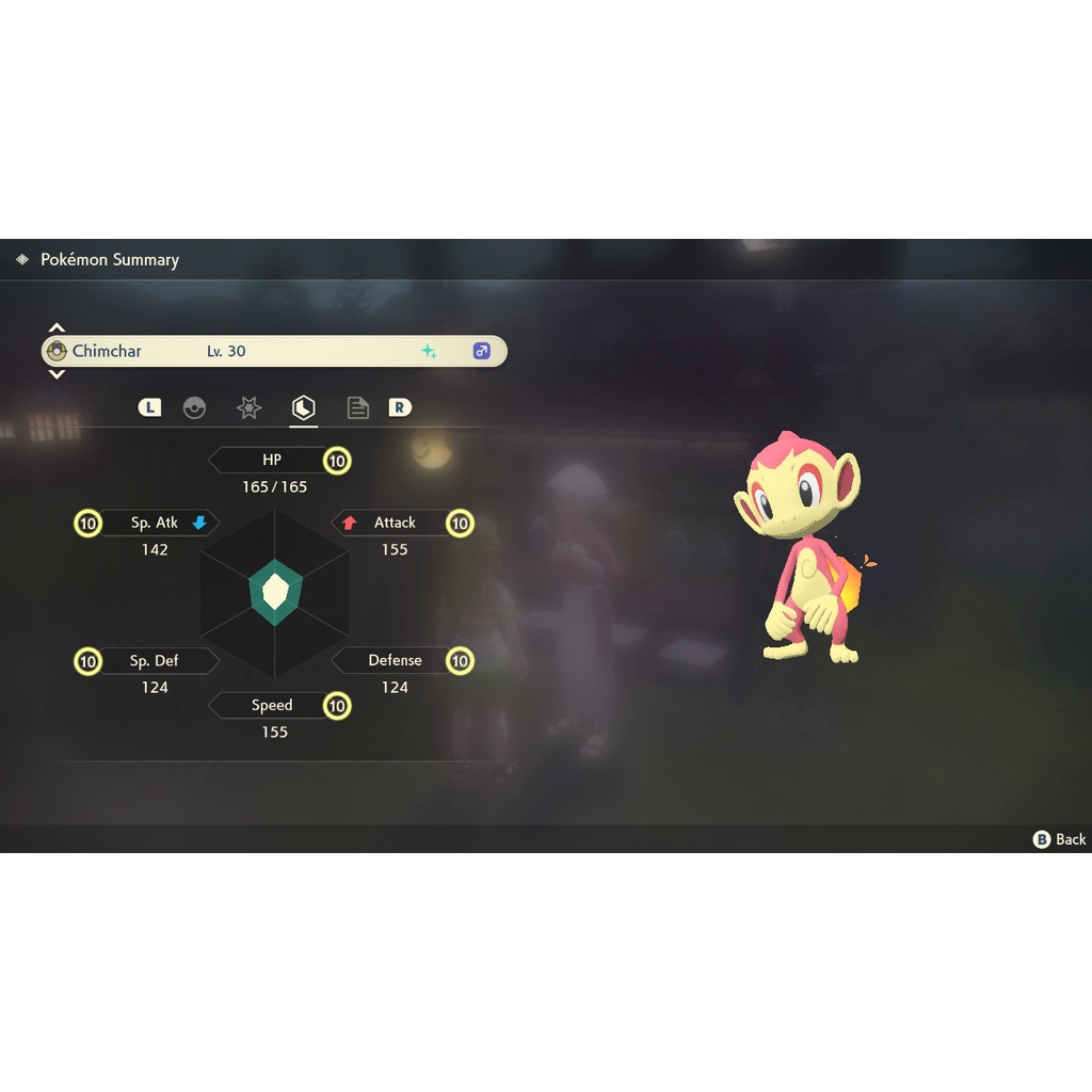 Pokemon Legend Arceus Trade Shiny 6Iv Max Ev Chimchar | Shopee Malaysia