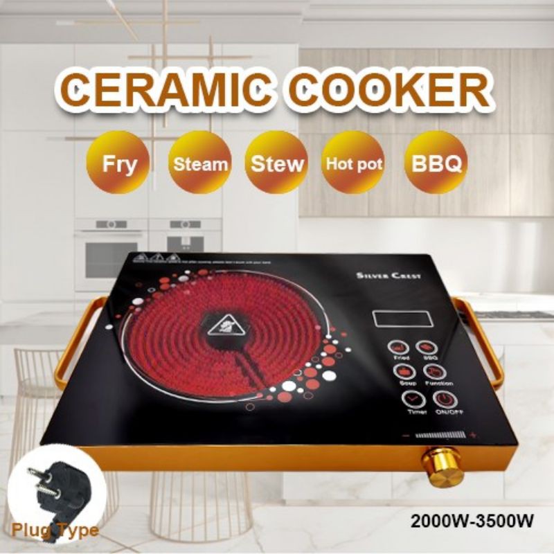 🔥HOT ITEMS READY STOCK 🔥SILVER CREST® ELECTRIC CERAMIC COOKER | Shopee ...