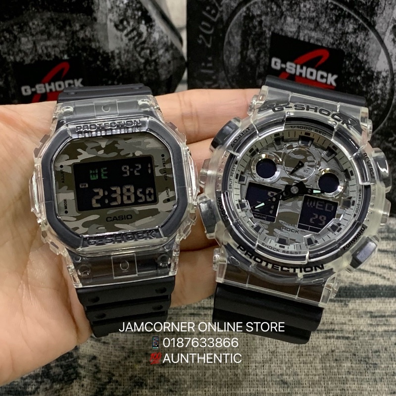 100% ORIGINAL CASIO G-SHOCK GA-100SKC-1A/DW-5600SKC-1 G-SHOCK with ...