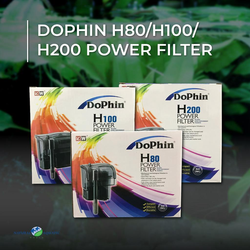 DOPHIN Hang On Filter H80,H100,H200,H300 Aquarium Filter | Shopee Malaysia