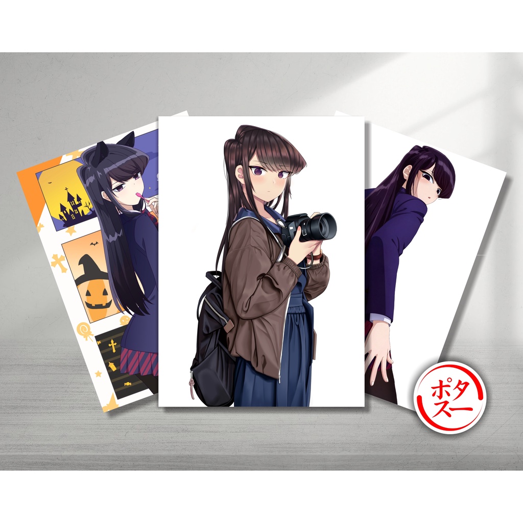 A4 Anime Poster Collection Komi-san wa Comyushou desu - Paripi Koumei ...