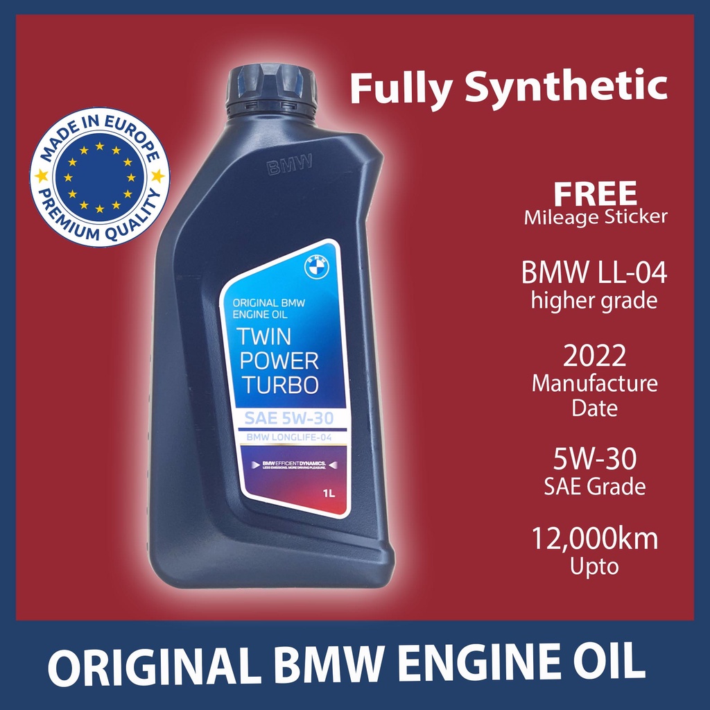 (Original) BMW TwinPower Turbo 5W30 Synthetic Engine Oil (1 Litre) BMW ... (Original) BMW TwinPower Turbo 5W30 Synthetic Engine Oil (1 Litre) BMW ...