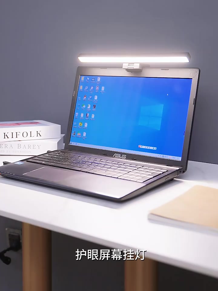 💡Stepless dimming💡Computer Monitor Lamp Monitor Light Desktop Laptop ...