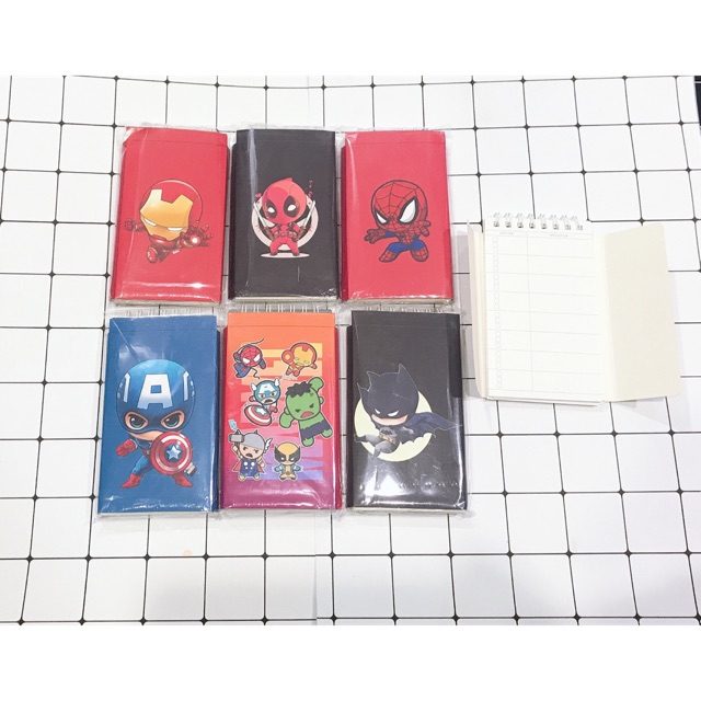 Superhero vocabulary book, cute printed vocabulary book | Shopee Malaysia