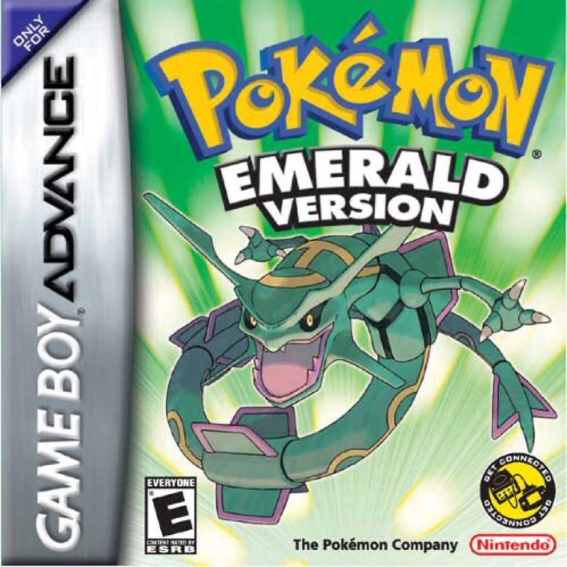 NEW POKEMON EMERALD VERSION GAMEBOY ADVANCE CARTRIDGE GAME CARD FOR GBM ...