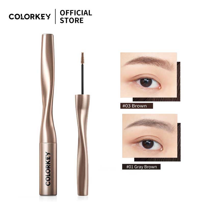 Colorkey Lquid Eyebrow Gel Film-Forming Formula Quick Dry Waterproof ...