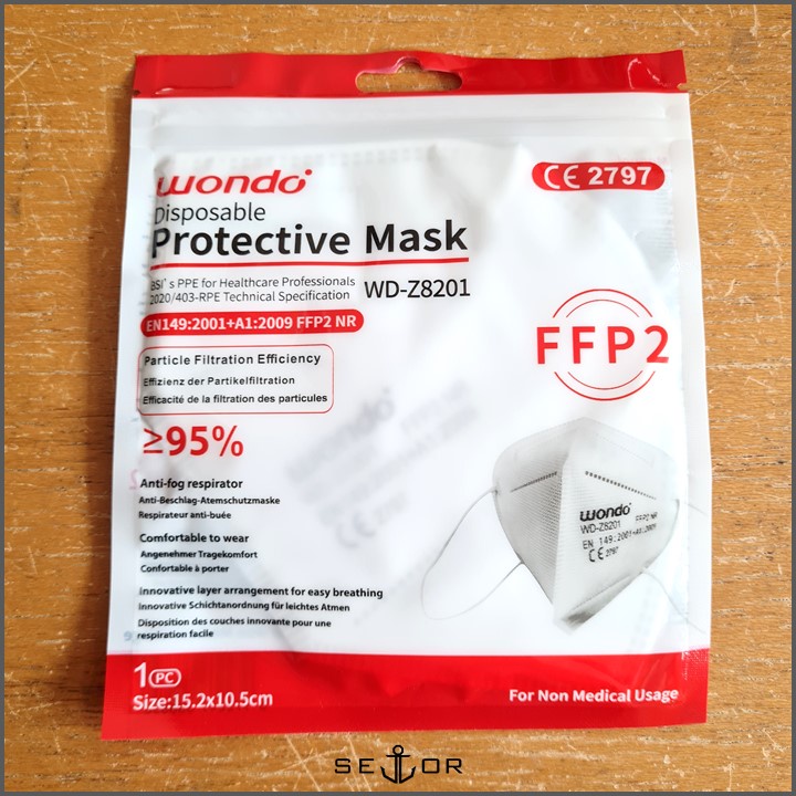 Wondo Disposable Protective Mask [FFP2] | Shopee Malaysia