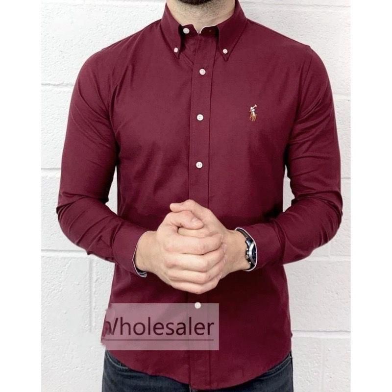 🥼Shart Long Sleeve 100%⚡🥼 cotton 💯% high quality long sleeves Kemeja,💥💥 ...