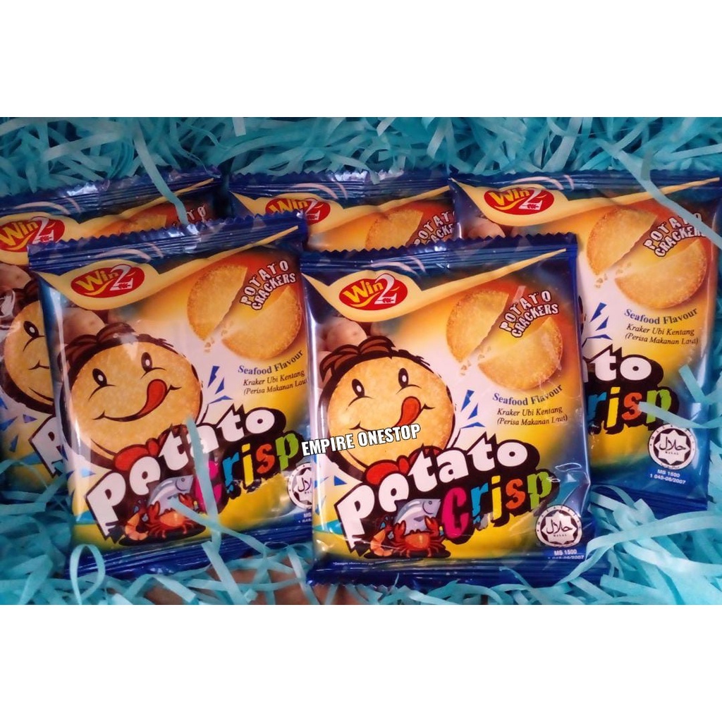 (ViRaL) (HALAL) Potato Crisp/Seafood Flavour/Crunchy/JAJAN LEGEND ...