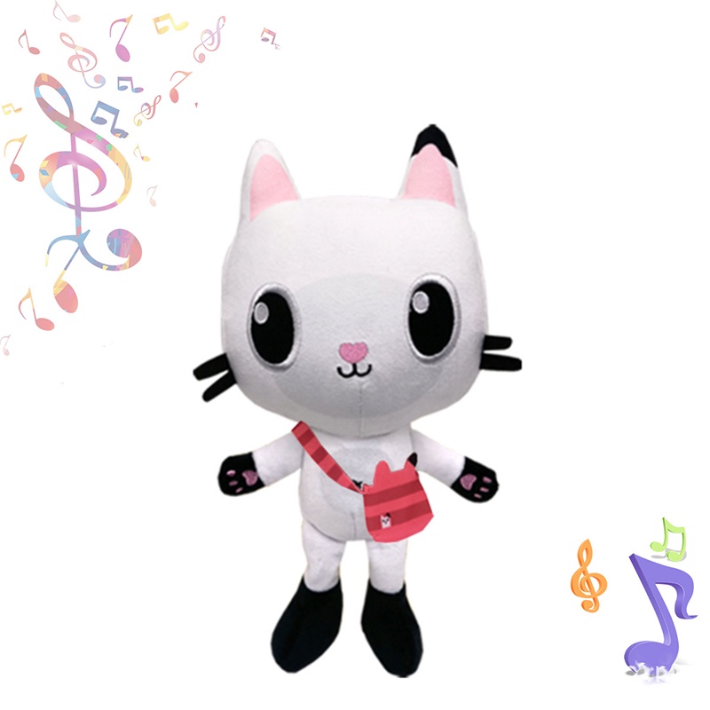 Gabby's Dollhouse Cat Plush Toy Stuffed Pillow Carlita Plushie Doll ...