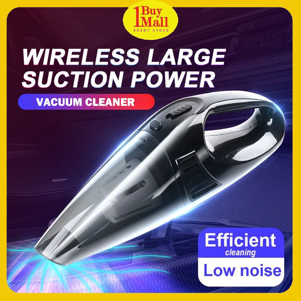 Rechargeable Wireless Cordless Vacuum Cleanner Car Portable Handheld ...
