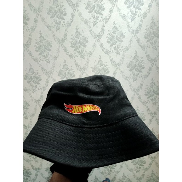 Hot Wheels BUCKET HAT WITH HOT WHEELS LOGO | Shopee Malaysia