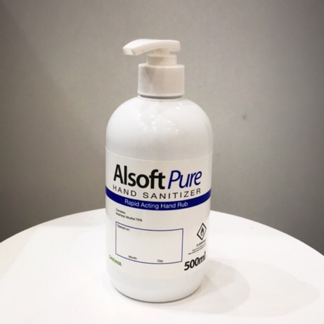 Alsoft Pure Hand Sanitizer 500mL | Shopee Malaysia