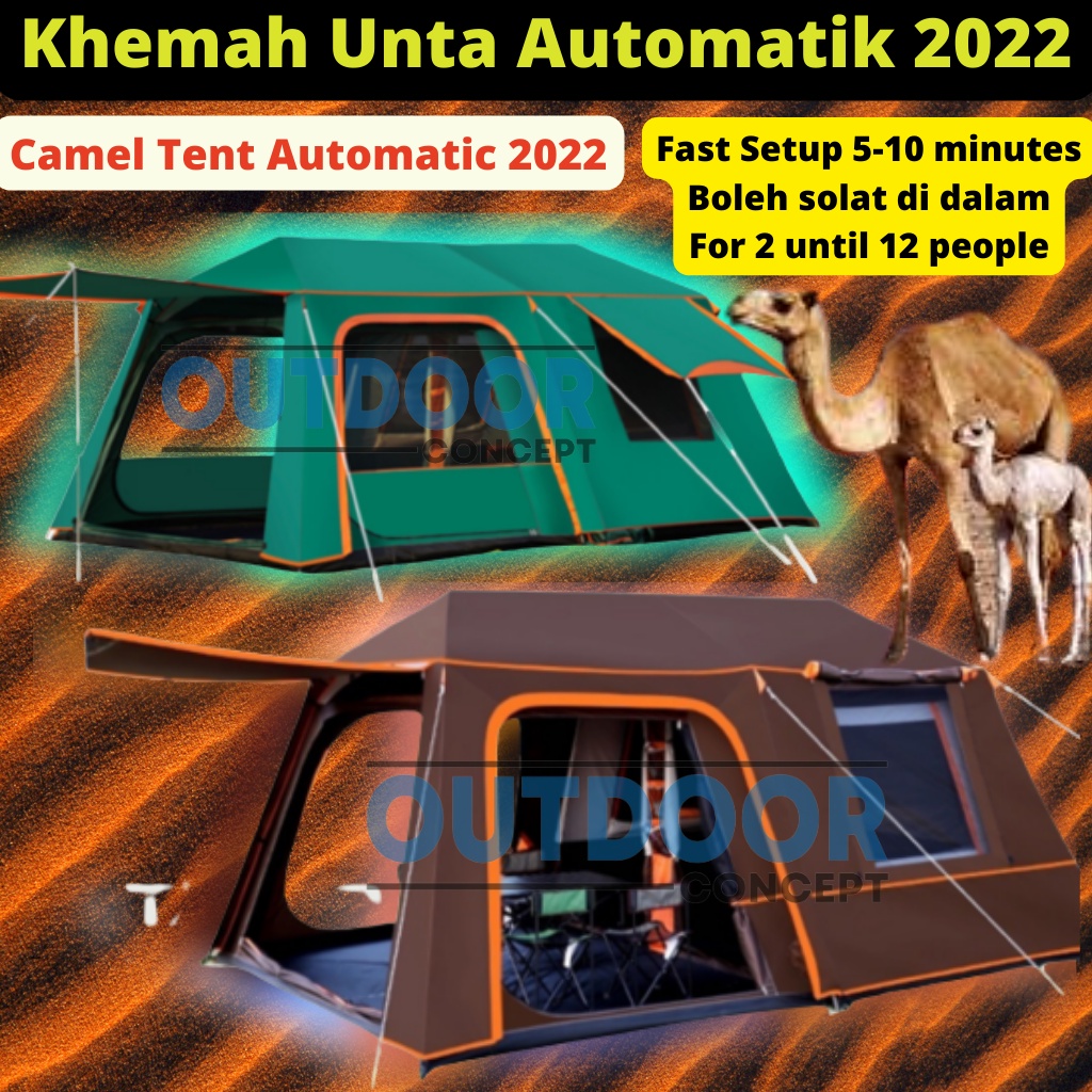 Tent Automatic Khemah Unta Automatik Camel Tent Khemah Unta 2022 Unta ...