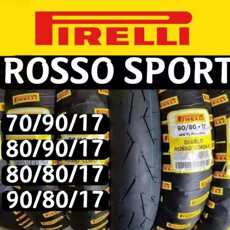 【NEW ARRIVE】PIRELLI Diablo Rosso Sport Tubeless Tyre Tire Tayar ...