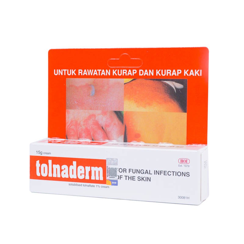 TOLNADERM CREAM 15G FOR FUNGAL INFECTIONS ( KURAP/KURAP KAKI) | Shopee ...