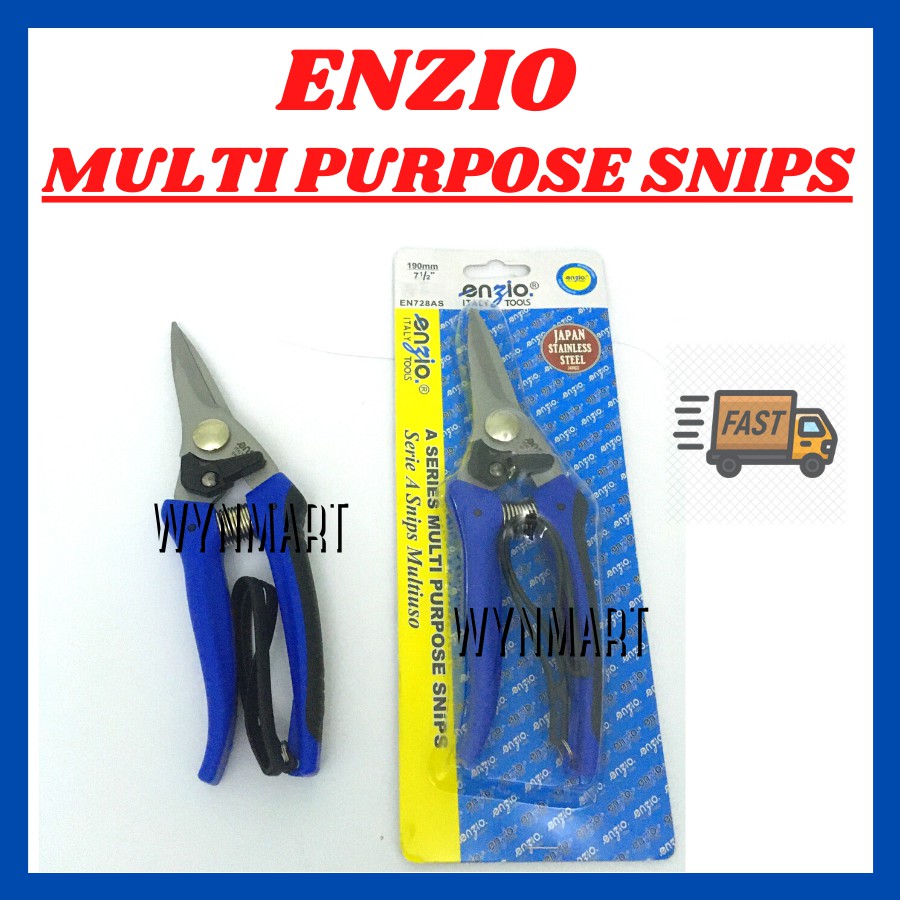 HEAVY DUTY PRUNING SHEAR GUNTING BUNGA / MULTI PURPOSE SNIPS CUTTER ...