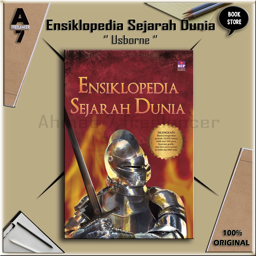World History Encyclopedia Book - Usborne | Shopee Malaysia