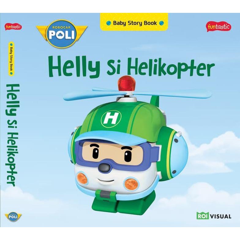 Robocar Poli Baby Story Book: Helly The Helicopter | Shopee Malaysia