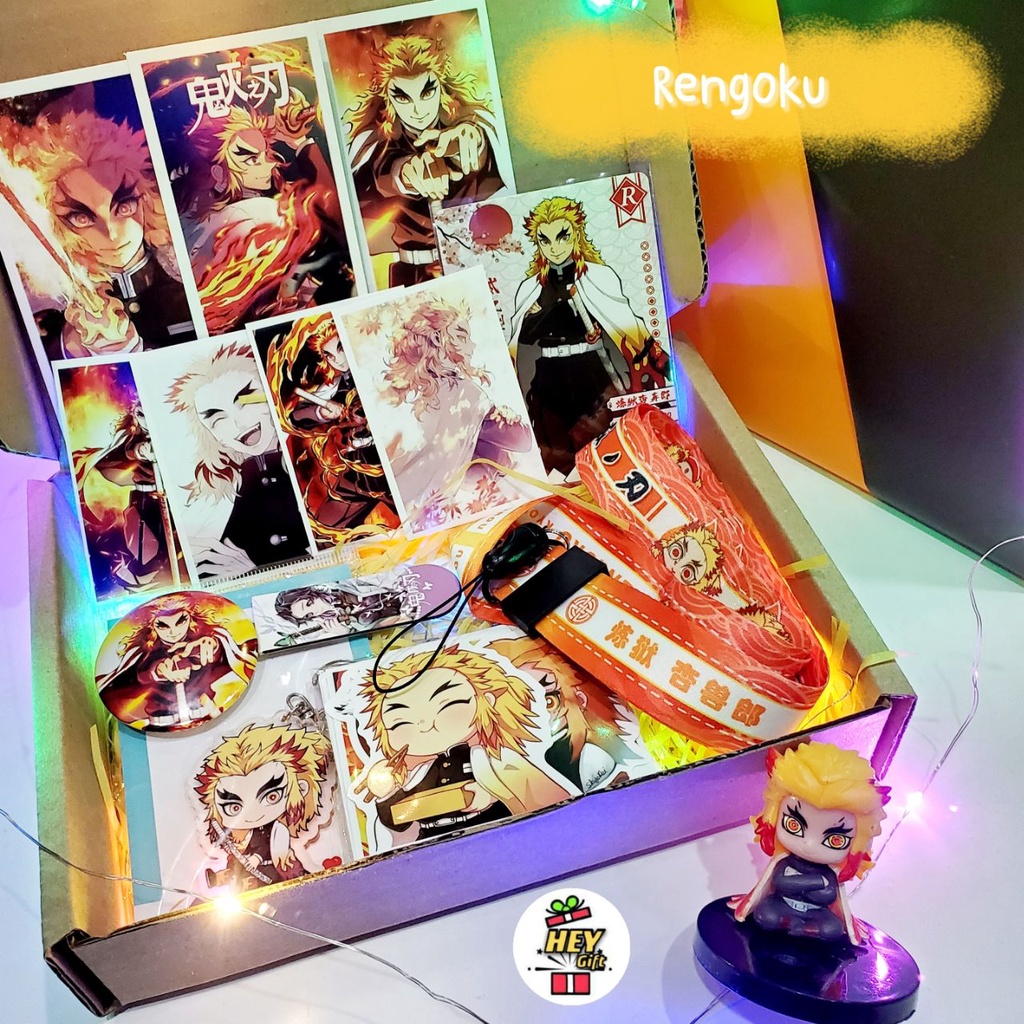 🌈ANIME SURPRISE BOX🌈 Demon Slayer Figure Anime Gift Box Tanjiro Nezuko ...