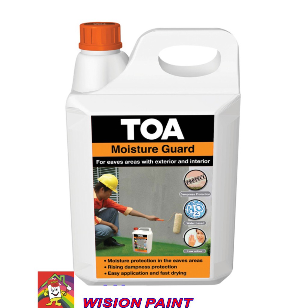TOA Moisture Guard / 5L / special primer made from silane siloxane that ...