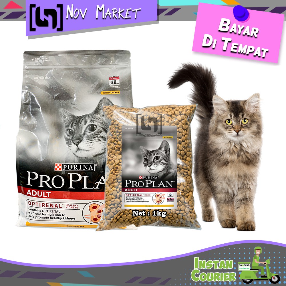 Adult Cat Food Proplan Adult Chicken Salmon 1kg | Shopee Malaysia
