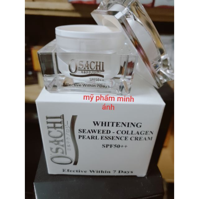 Osachi skin whitening cream with seaweed-collagen essence. | Shopee ...