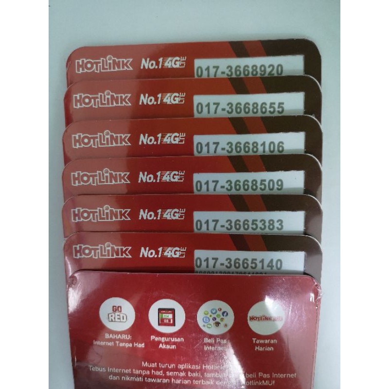 VIP NUMBER /HOTLINK /HOTLINK RED /MAXIS FOR SELL🔥🔥🔥 | Shopee Malaysia