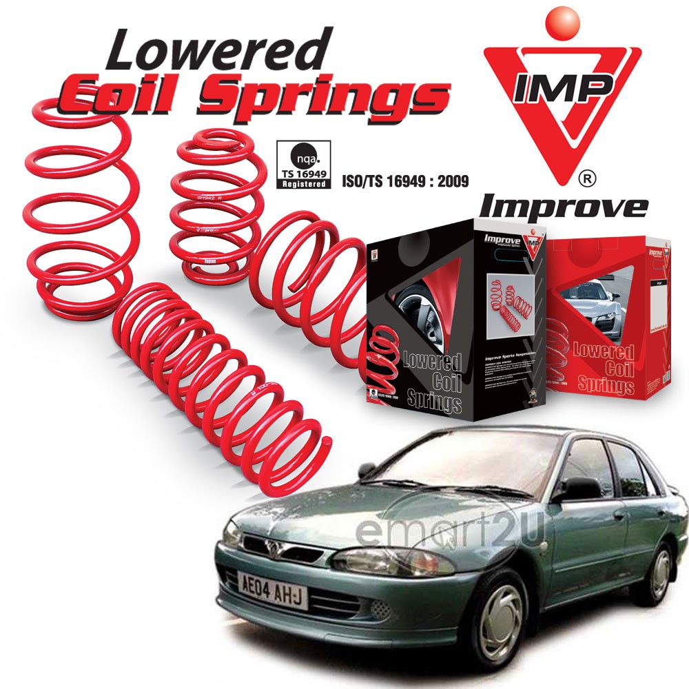 Proton Wira 1.3/1.5 IMP Lowered Sport Spring | Shopee Malaysia