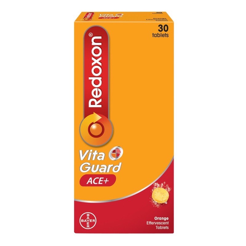 Redoxon Vita Guard ACE+ Effervescent Orange Tab 30’s | Shopee Malaysia
