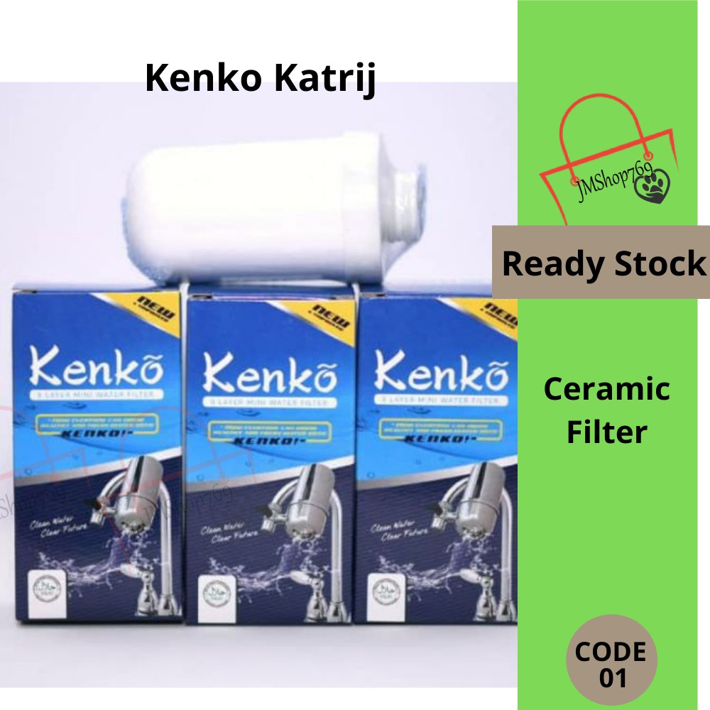 Kenko Katrij Water Filter Refill Set Cartridge Mini Water Filter ...