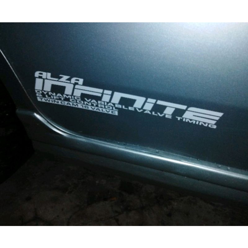STIKER PERODUA ALZA INFINITE | Shopee Malaysia