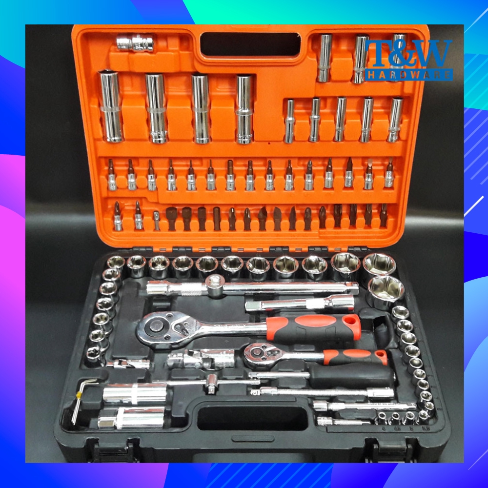 94pcs Ratchet Box Socket Set Box Set Spanner Set Wrench Set Tools Set ...