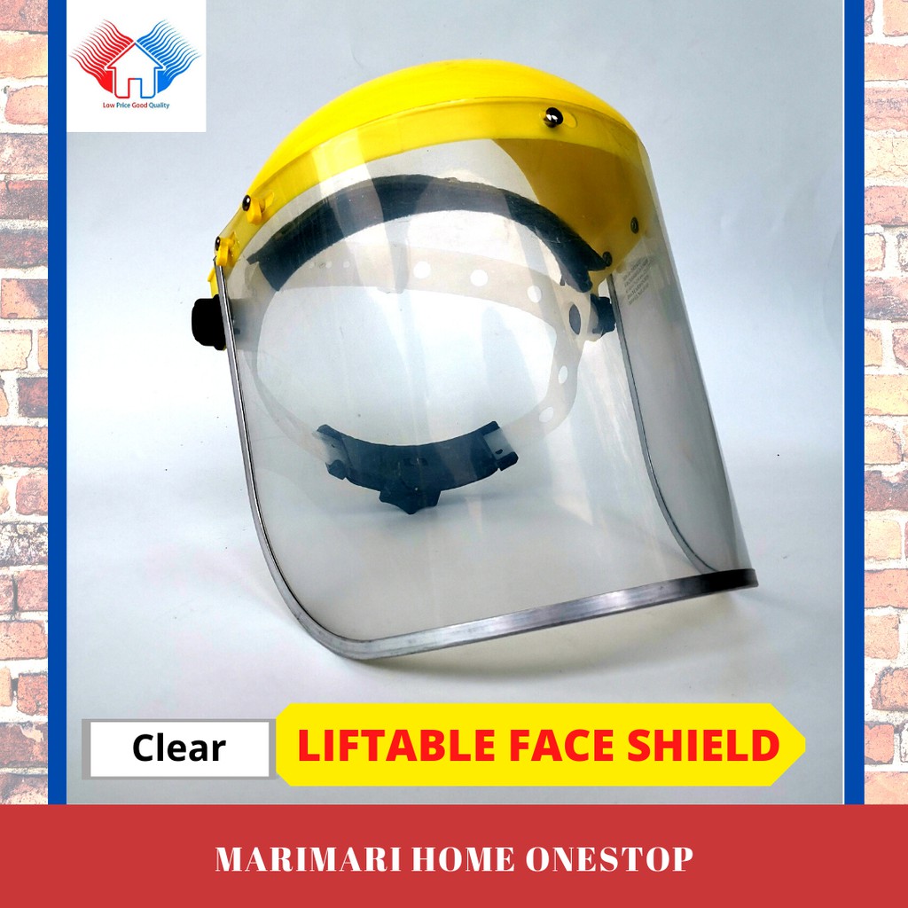 1PCS Clear Full Safety Face Shield Coer Anti Spitting Dust Cover Work ...
