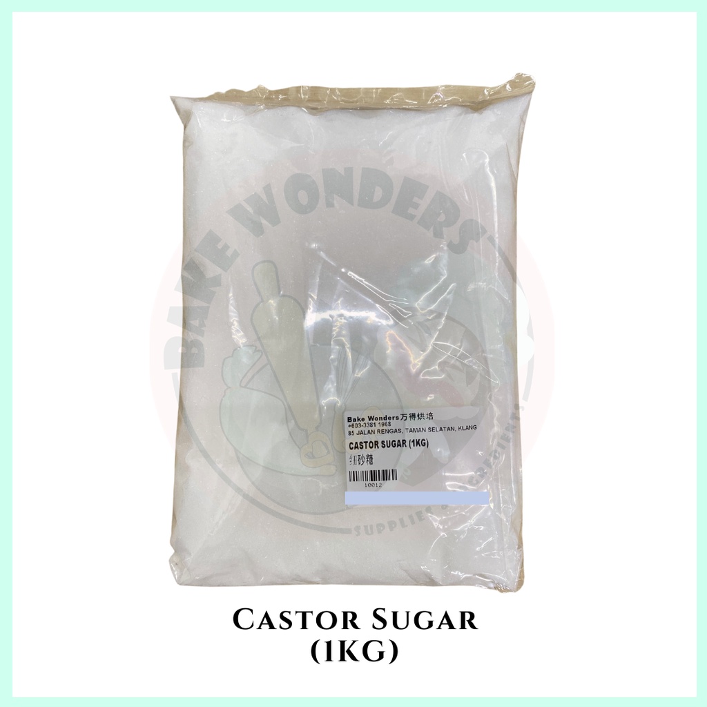 Castor Sugar/Caster Sugar/Gula Castor/ 细砂糖 (500g/1kg)(REPACK) | Shopee ...
