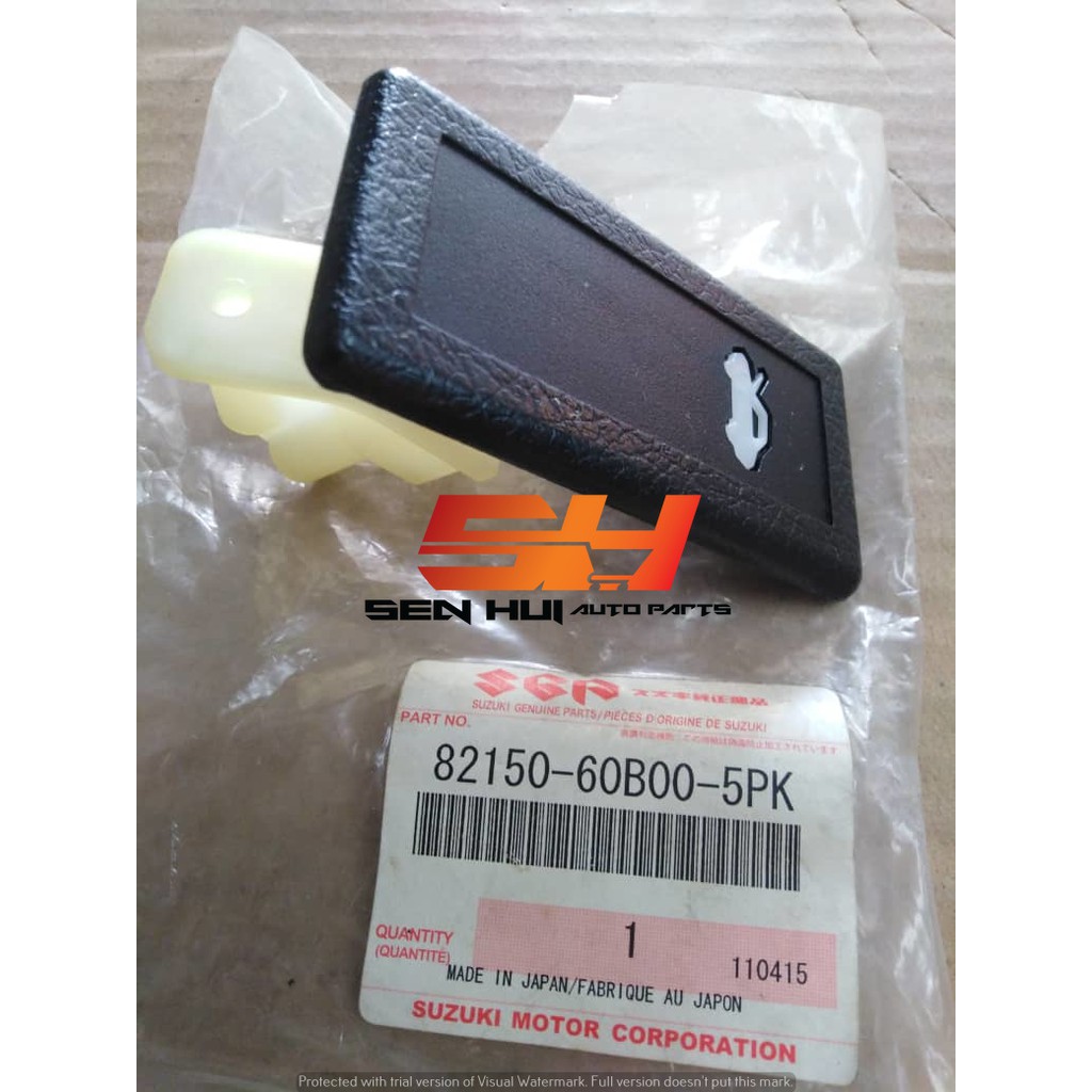 SUZUKI Swift Bonnet Cable Lever Handle 82150-60B00-5PK Genuine Part ...