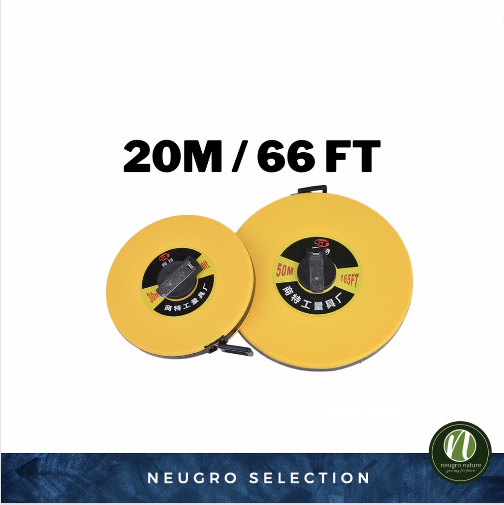 NEUGRO Measuring Tape 20M /30M / 50M / 100M Nylon Skylon Fiber Glass ...