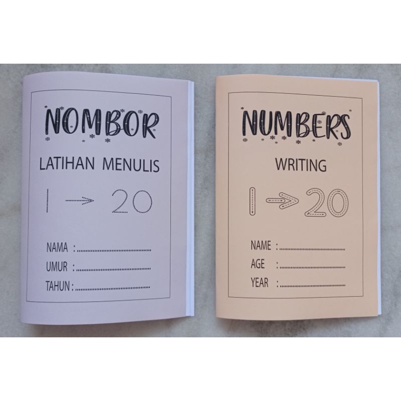 📒ABC Buku Latihan Menulis abc dan 123📒ABC 123 WRITING BOOK 1 set 6 ...