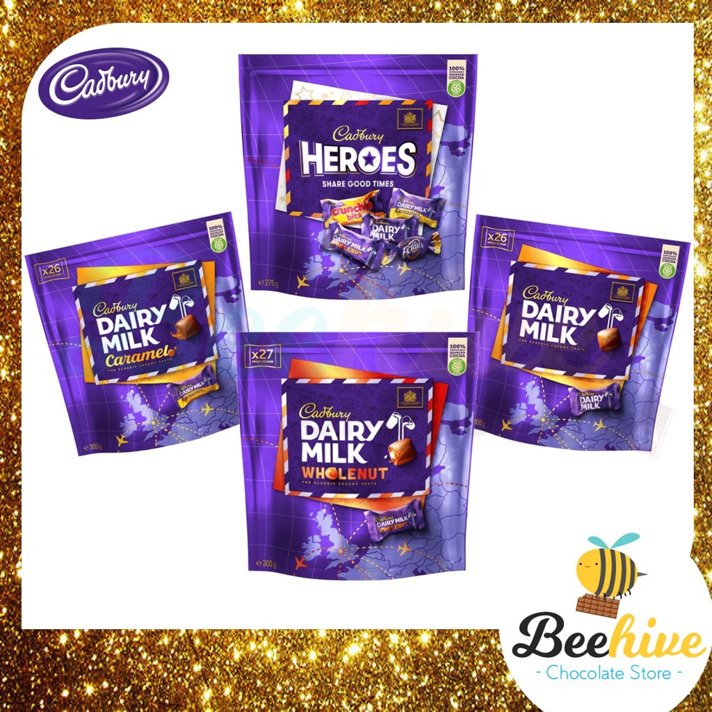 Cadbury Dairy Milk Chocolate Chunks Sharebag [120g/275g/300g] | Shopee Malaysia