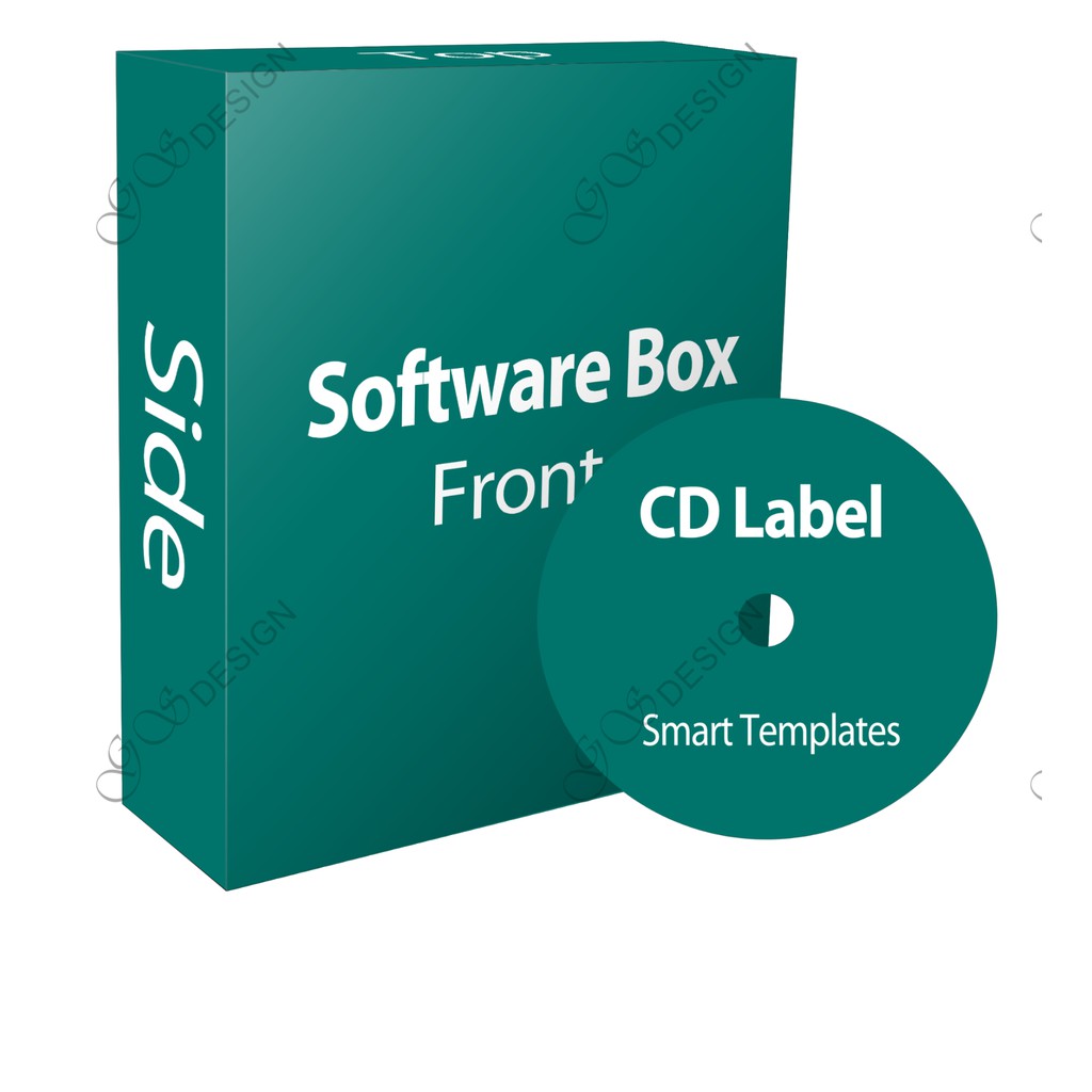 2020 Brand New Design 8 Bundles Software Box Mockup Template 3D Design ...