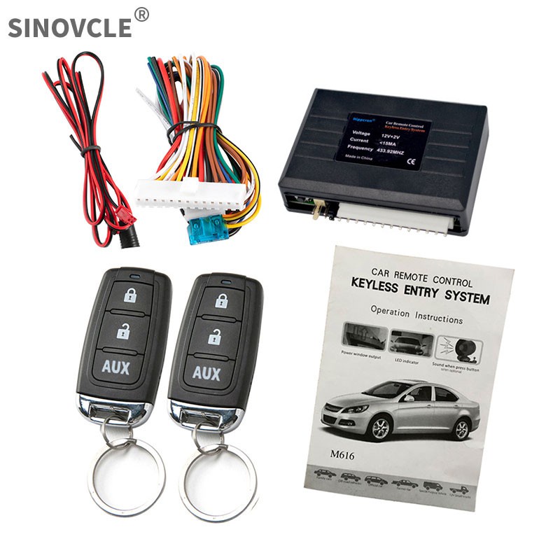Car Door Lock Remote Central Keyless System Central Locking with Remote ...