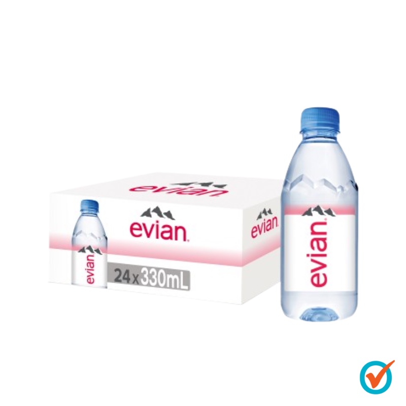 Evian Mineral Water Prestige 24 x 330ml (1 Carton) | Shopee Malaysia