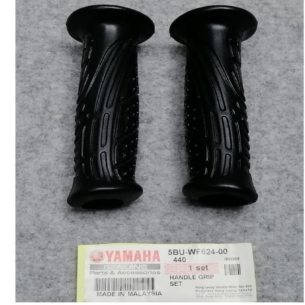 YAMAHA Y125ZR HANDLE GRIP SET (LF/RH) HLY 100% ORI | Shopee Malaysia