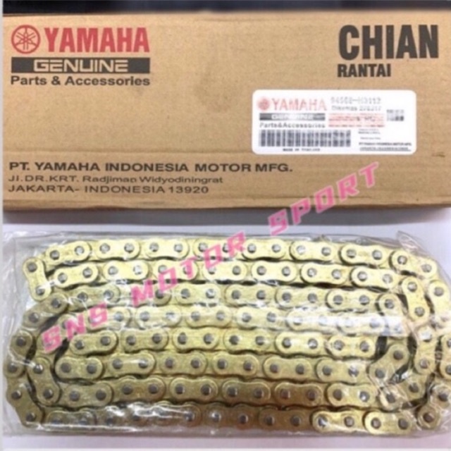 HI QUALITY RANTAI O RING YAMAHA CHAIN ENKEI 428 ORING GOLD 428 O RING ...